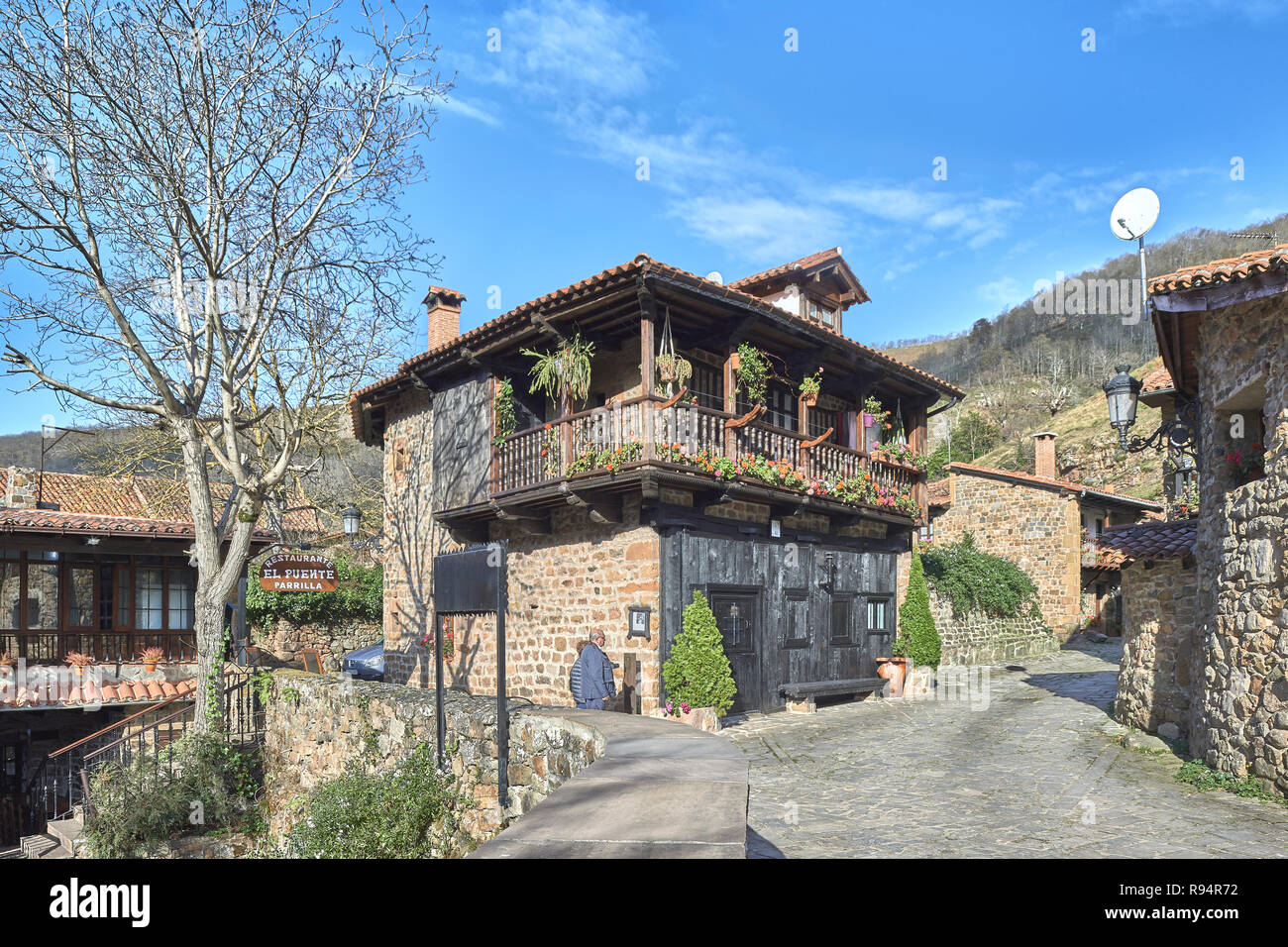 Bárcena Mayor, declared the prettiest town in Spain, Cantabria, Europe ...