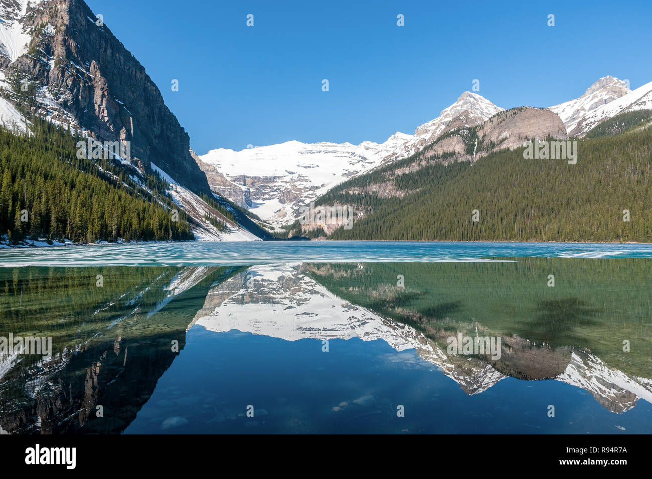 Lake Louise - Banff, Alberta, Canada Stock Photo - Alamy