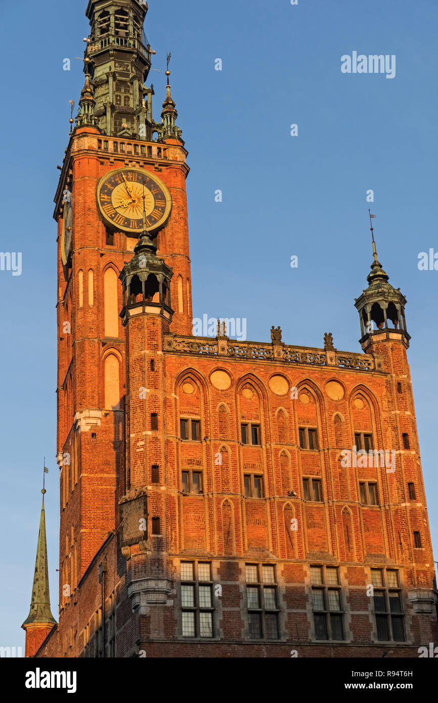 Clock tower historic town hall hi-res stock photography and images - Alamy