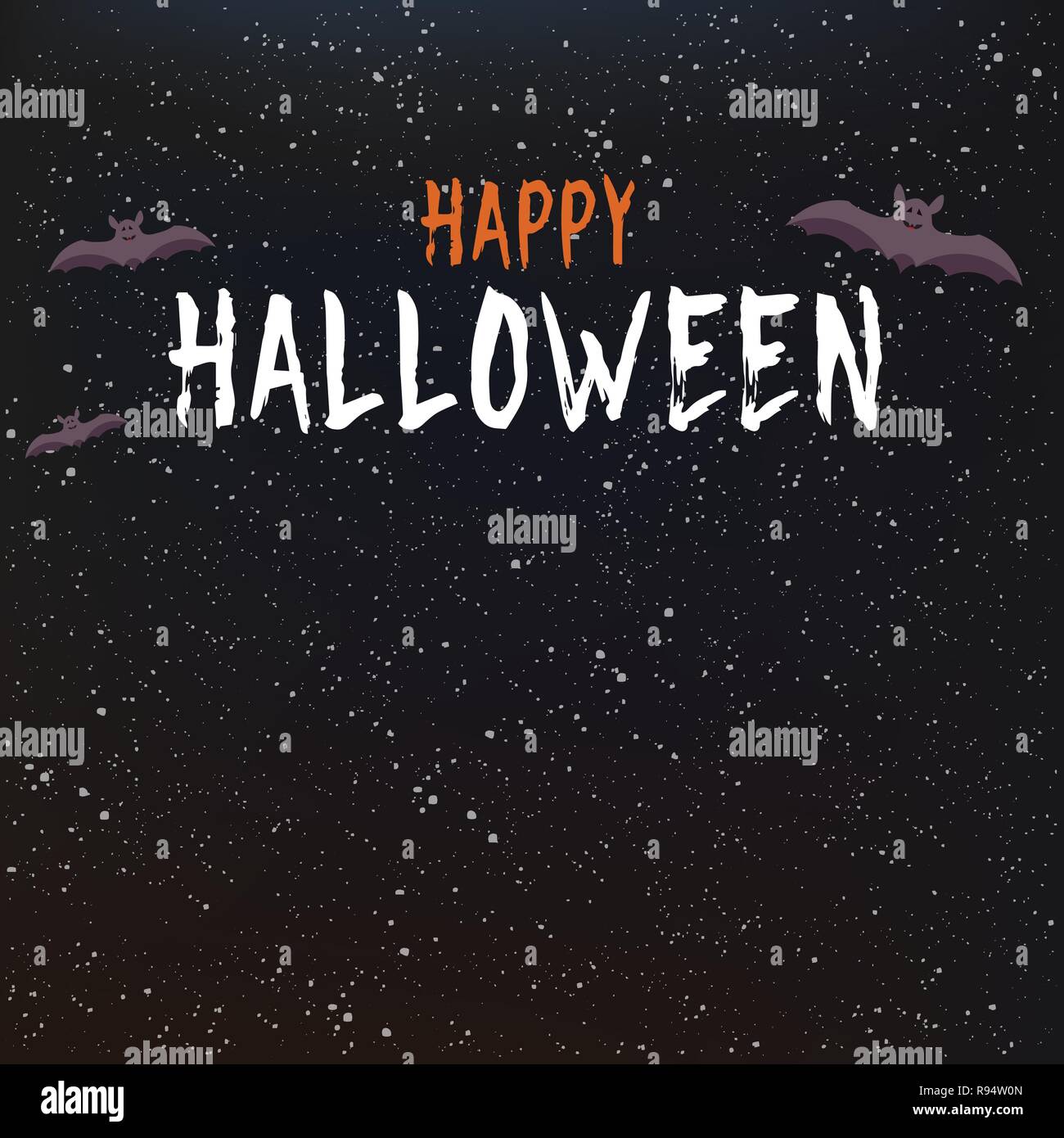 Happy Halloween message design background, vector illustration Stock ...