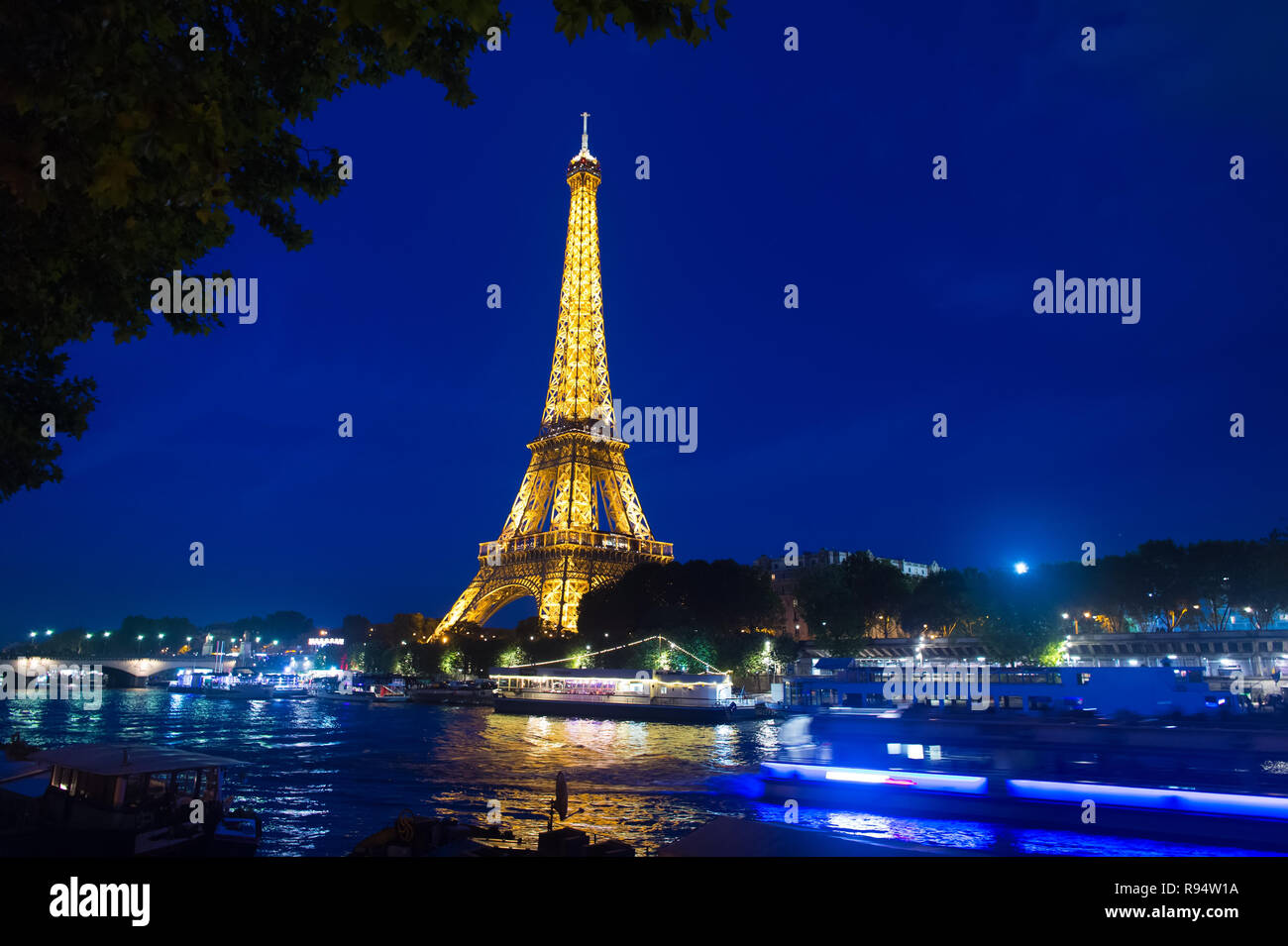 Paris, France - September 23, 2017: paris eiffel tower in france. Tour ...