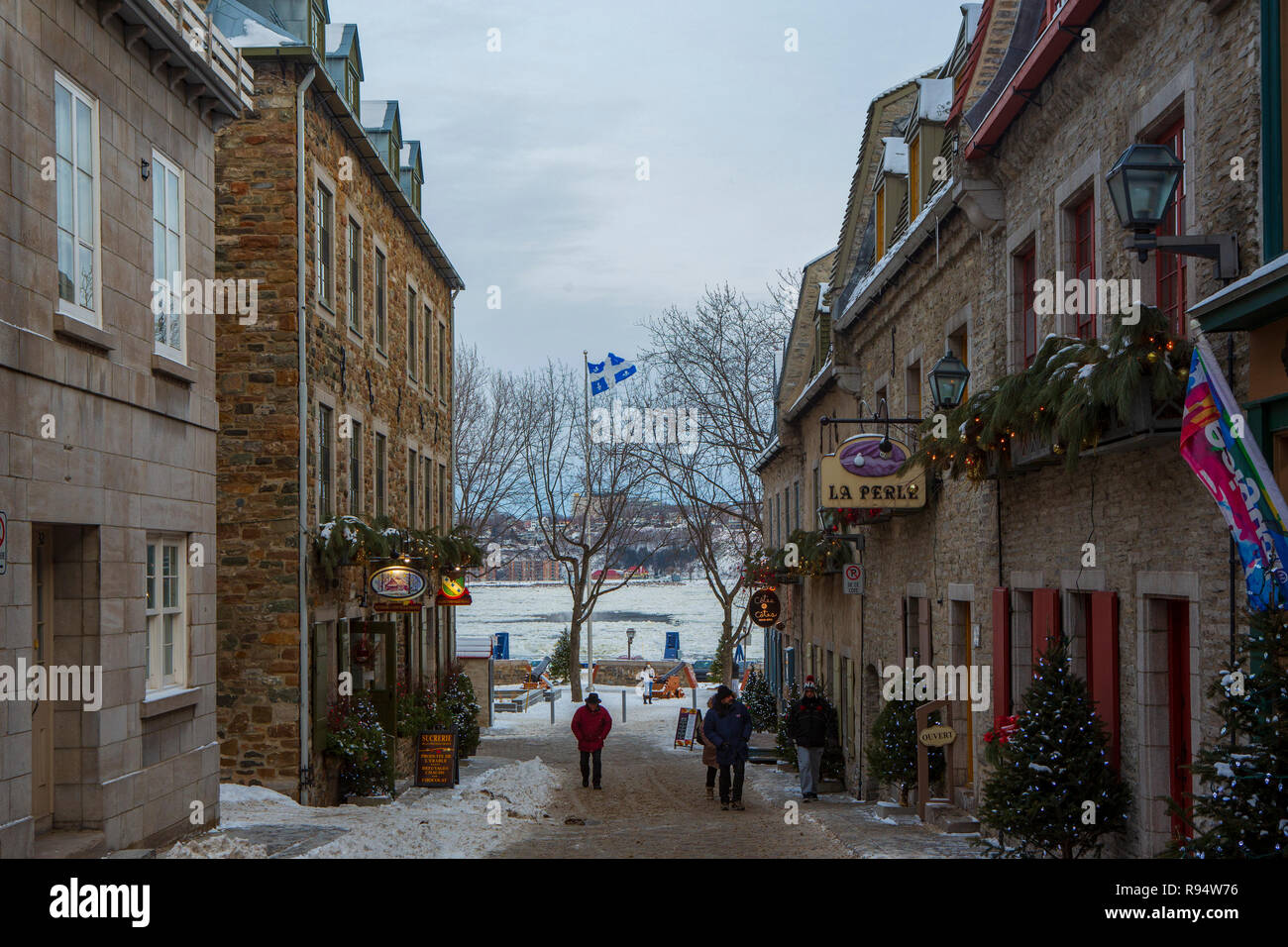 Quebec City, Quebec, Canada is the oldest European settlements in North ...