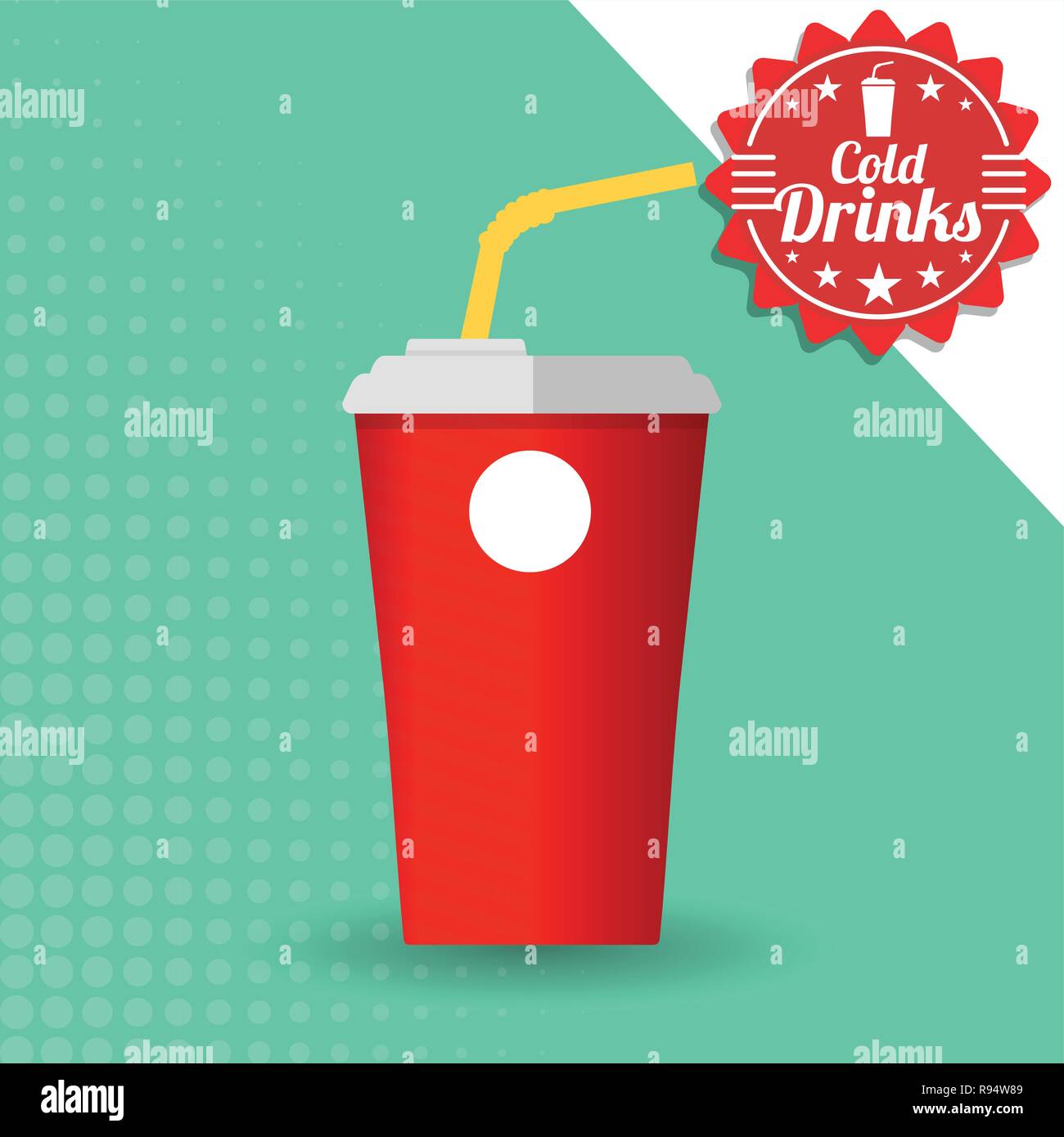 Soft drink vector vectors hi-res stock photography and images - Alamy