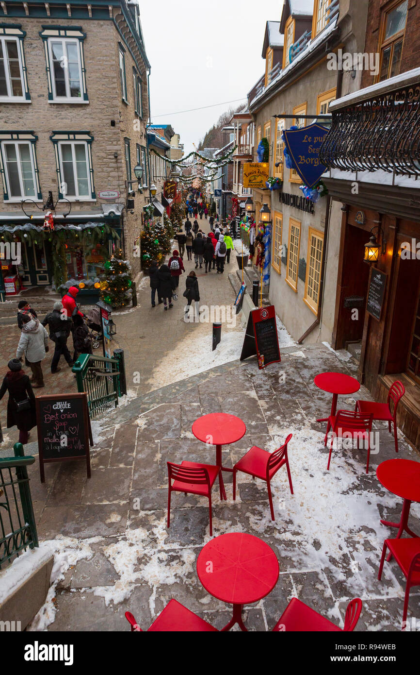 Quebec City, Quebec, Canada is the oldest European settlements in North ...
