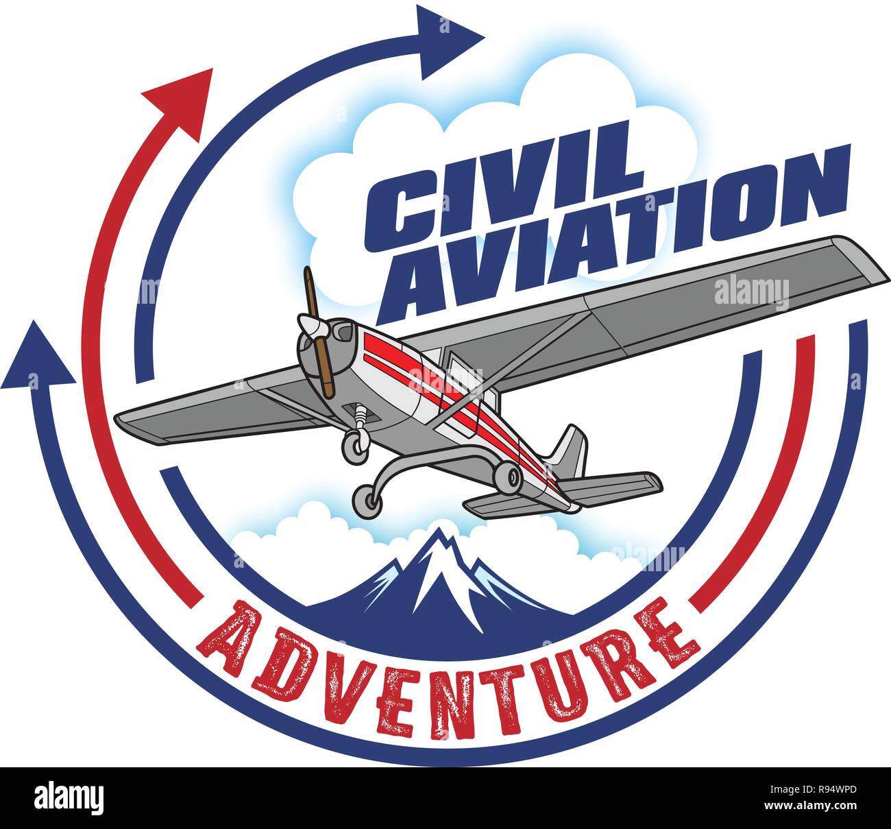 Aviation Stock Vector Images - Alamy