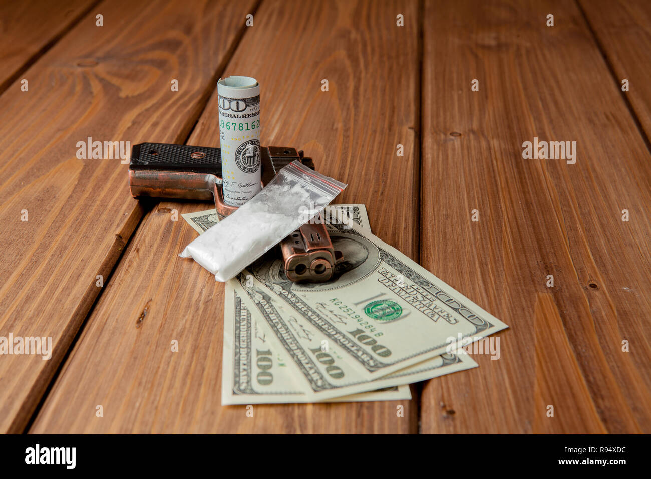 Real Stack Of Drug Money