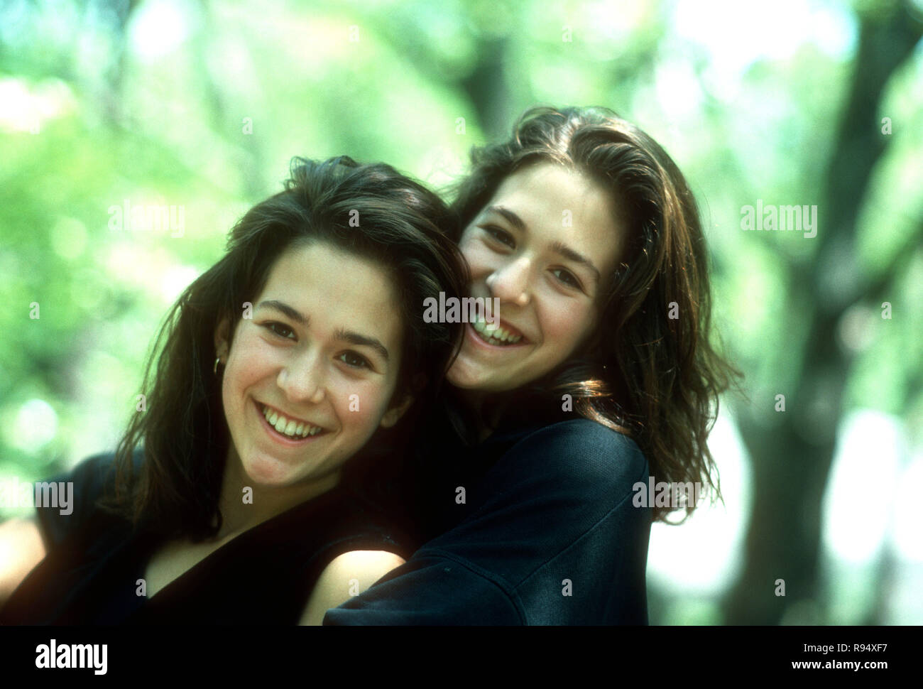 NEW YORK, NY - MAY 8: (EXCLUSIVE) Trapeze Artists/twins Karyne Steben ...