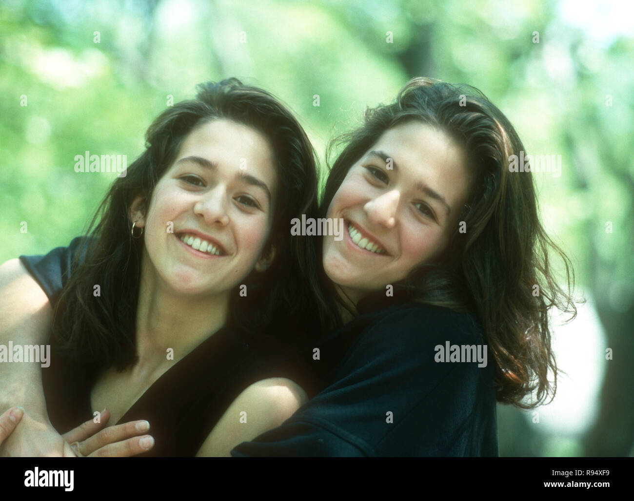 NEW YORK, NY - MAY 8: (EXCLUSIVE) Trapeze Artists/twins Karyne Steben ...