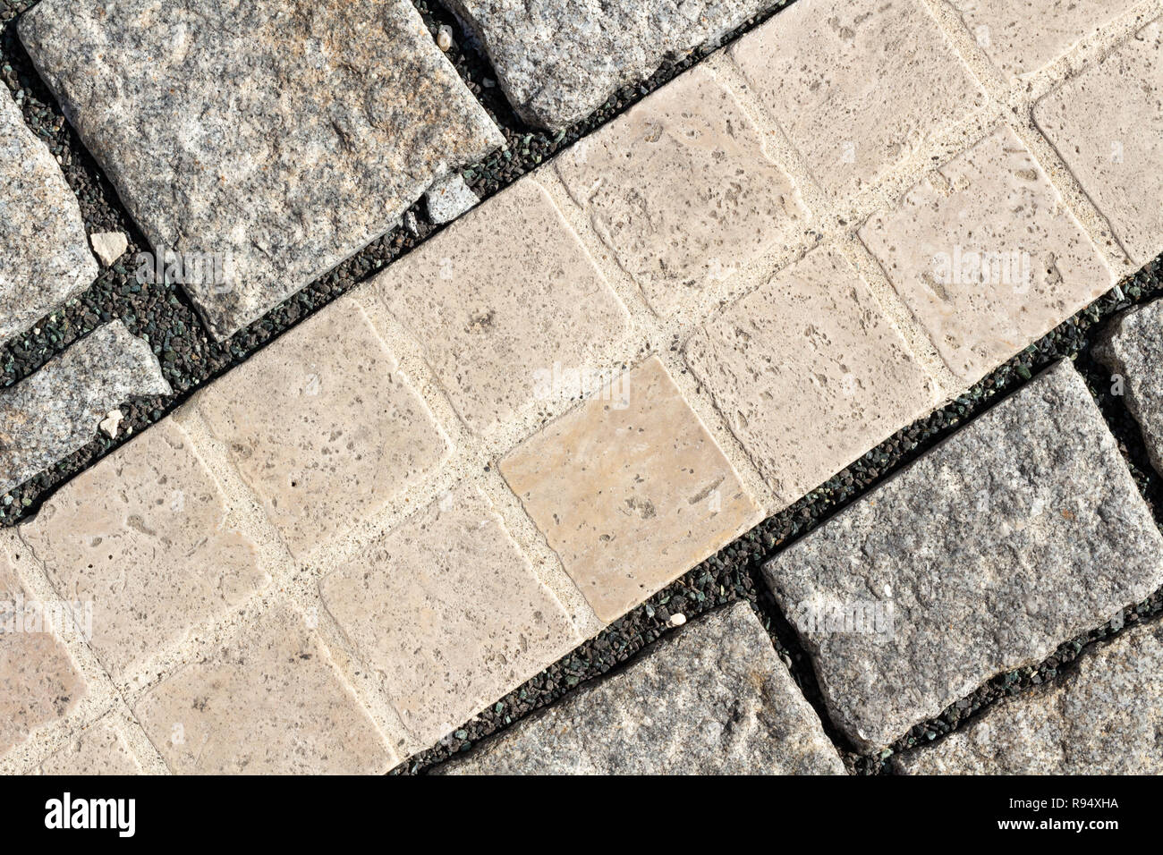 Cobblestone patterns hi-res stock photography and images - Alamy