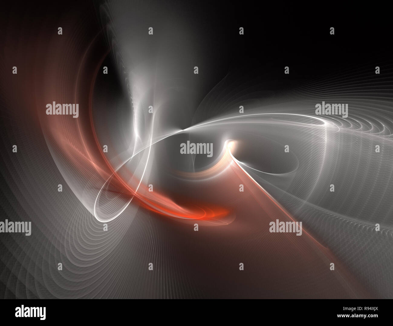 Color of waving smoke in the abstract background. Illustration wave ...