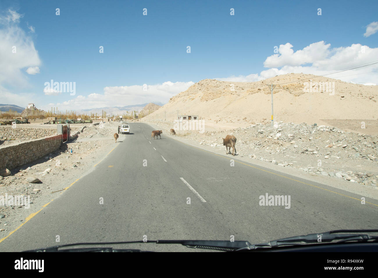 Roads of Ladakh Stock Photo - Alamy