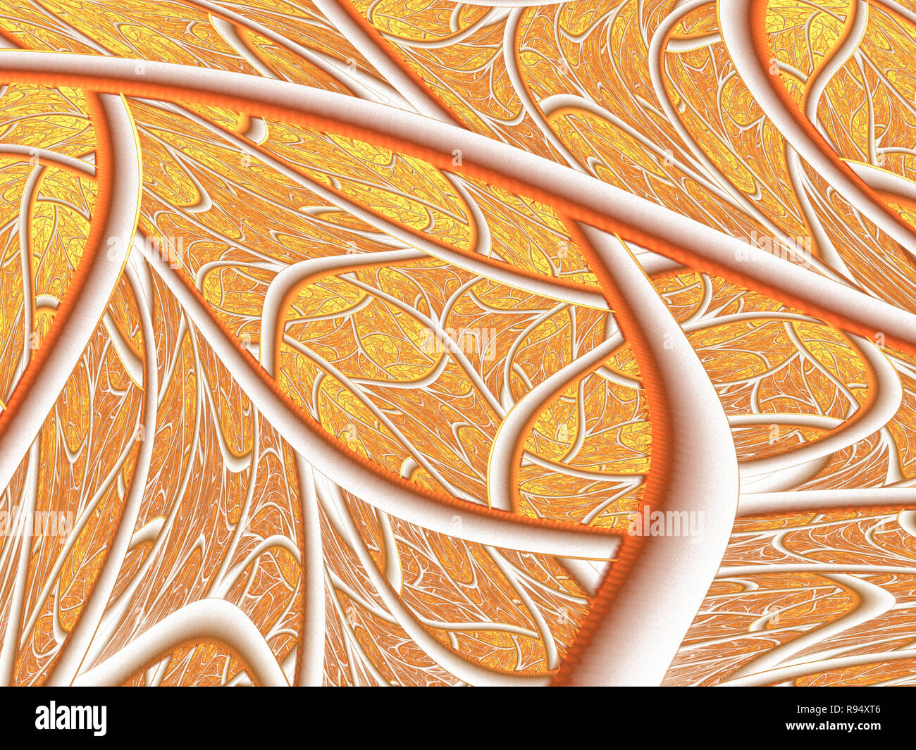 Structure of a leaf. Texture fractal design Stock Photo - Alamy