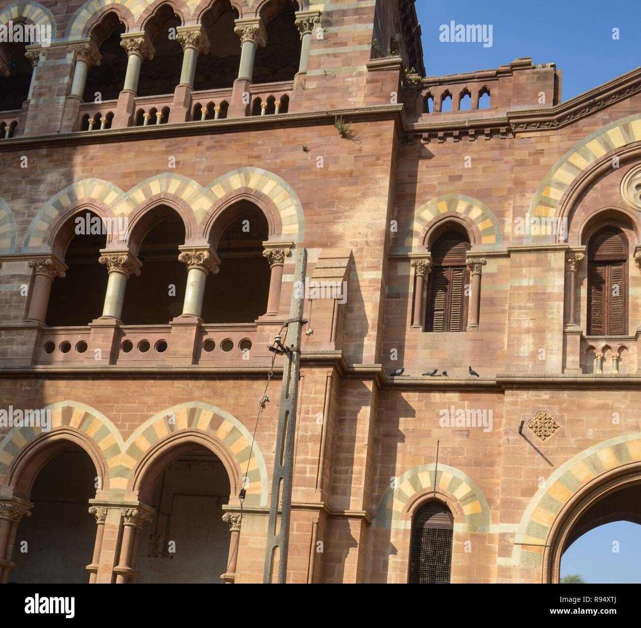 Prag Mahal Palace/Aina Mahal Palace-Bhuj-Gujarat/India Stock Photo - Alamy