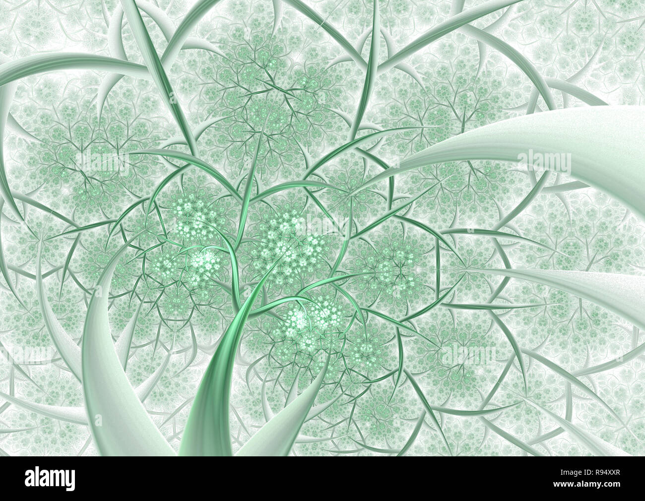 Abstract background of fractal Tree. Computer-generated image. Perfect ...