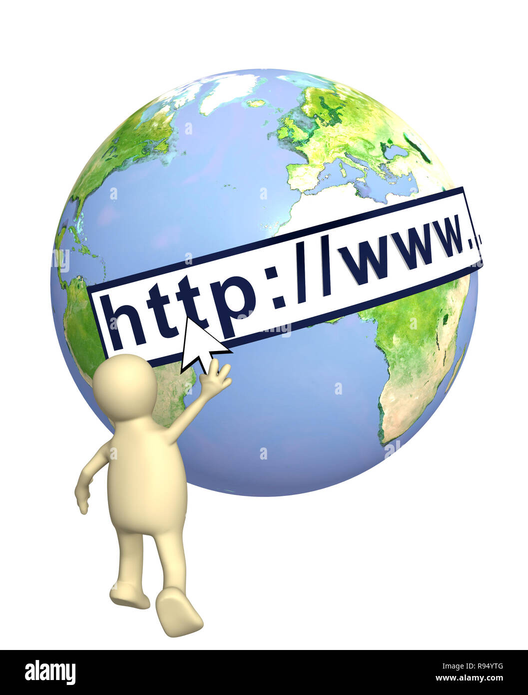 Cartoon white mouse Cut Out Stock Images & Pictures - Alamy