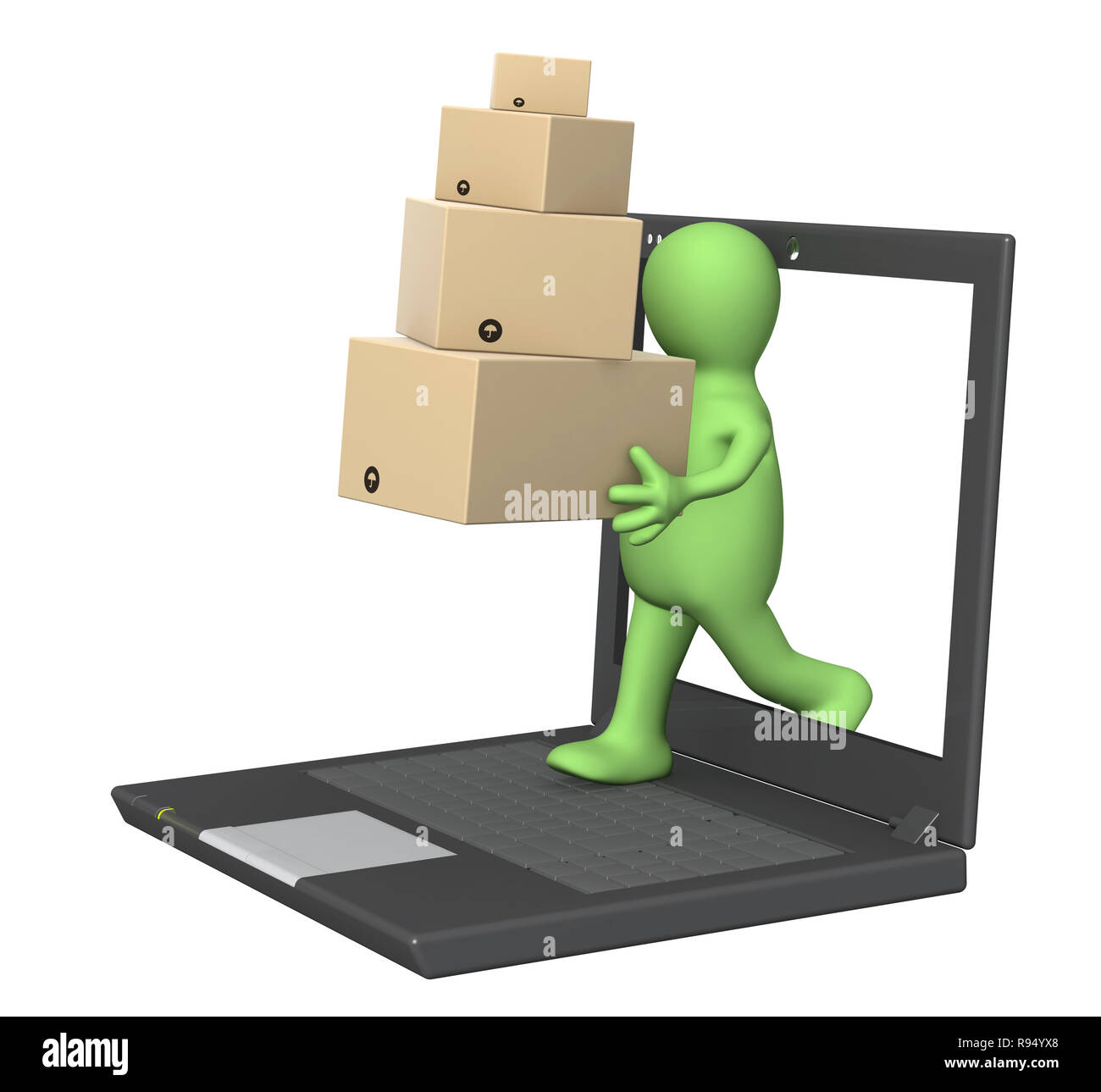 Exchanging goods for goods Cut Out Stock Images & Pictures - Alamy