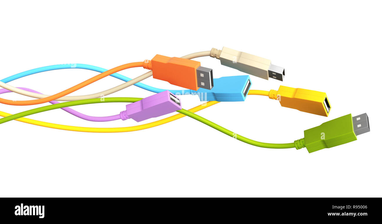 Six cables hi-res stock photography and images - Alamy