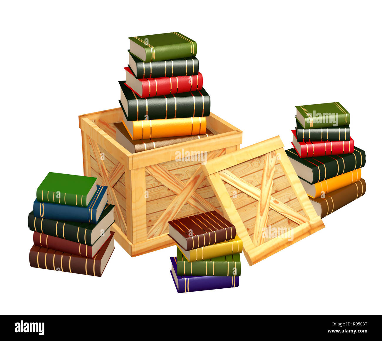Delivering books library hi-res stock photography and images - Alamy