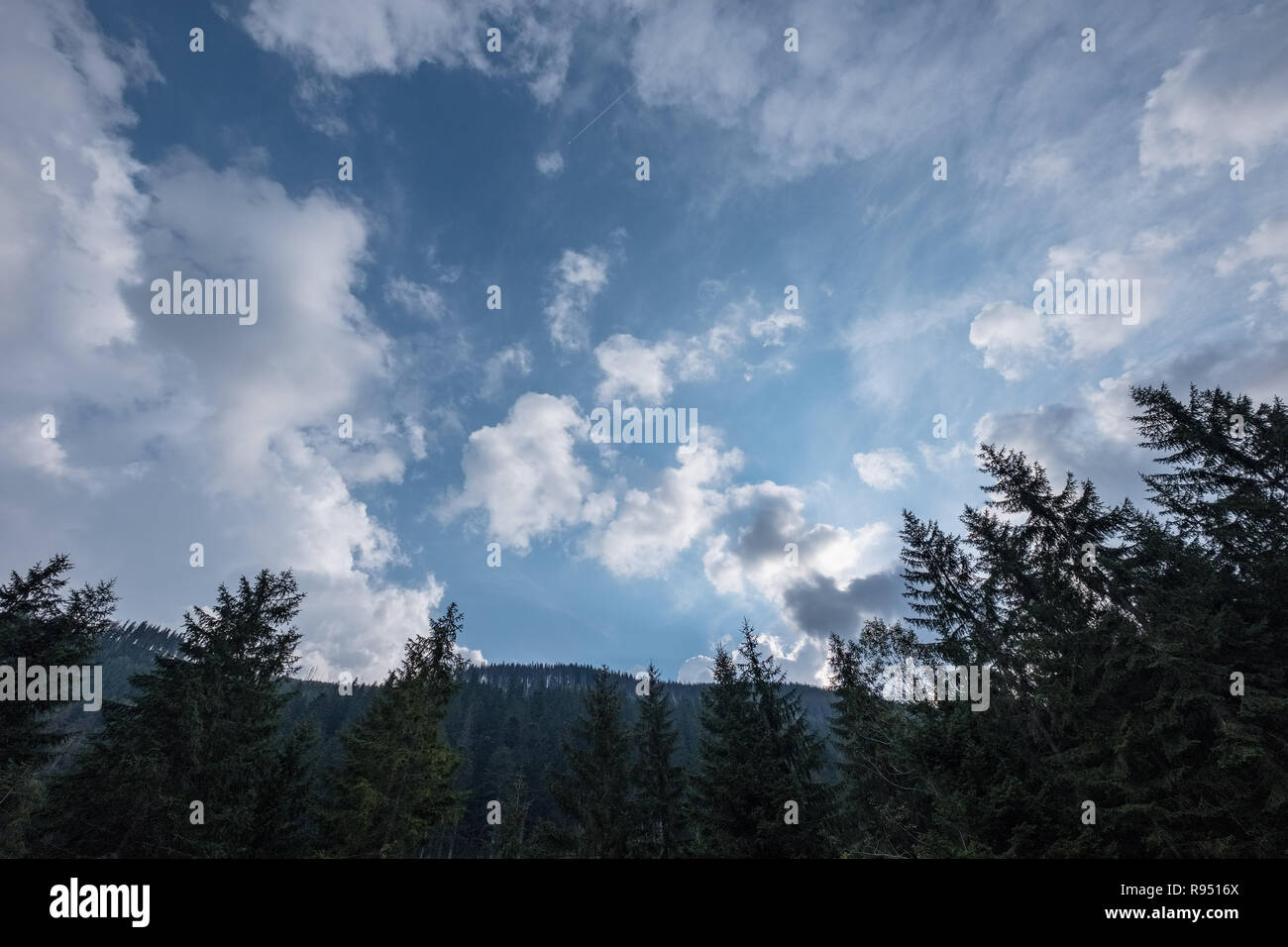 High contrast storm clouds time hi-res stock photography and images - Alamy