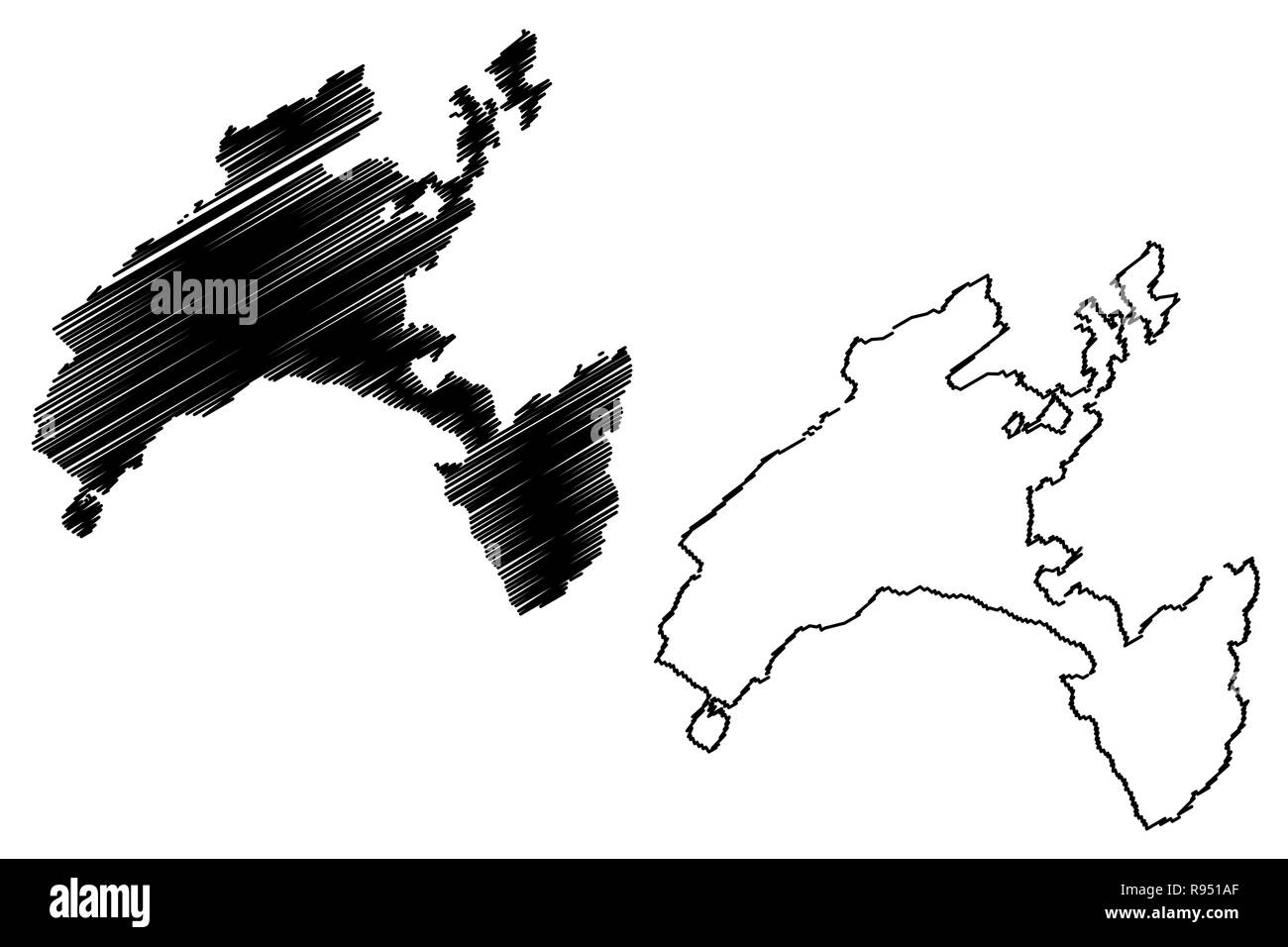 Vaud (Cantons of Switzerland, Swiss cantons, Swiss Confederation) map ...