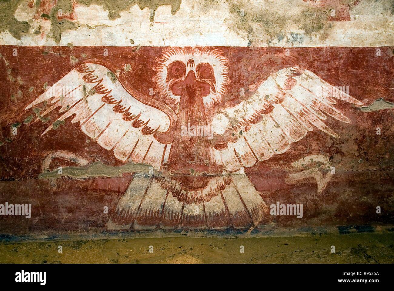 Mural tetitla teotihuacan hi-res stock photography and images - Alamy