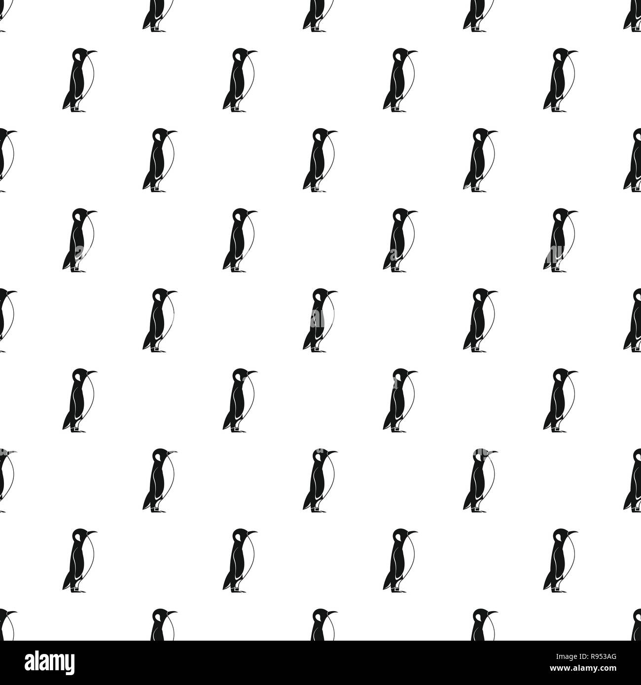 Penguin pattern vector seamless Stock Vector Image & Art - Alamy