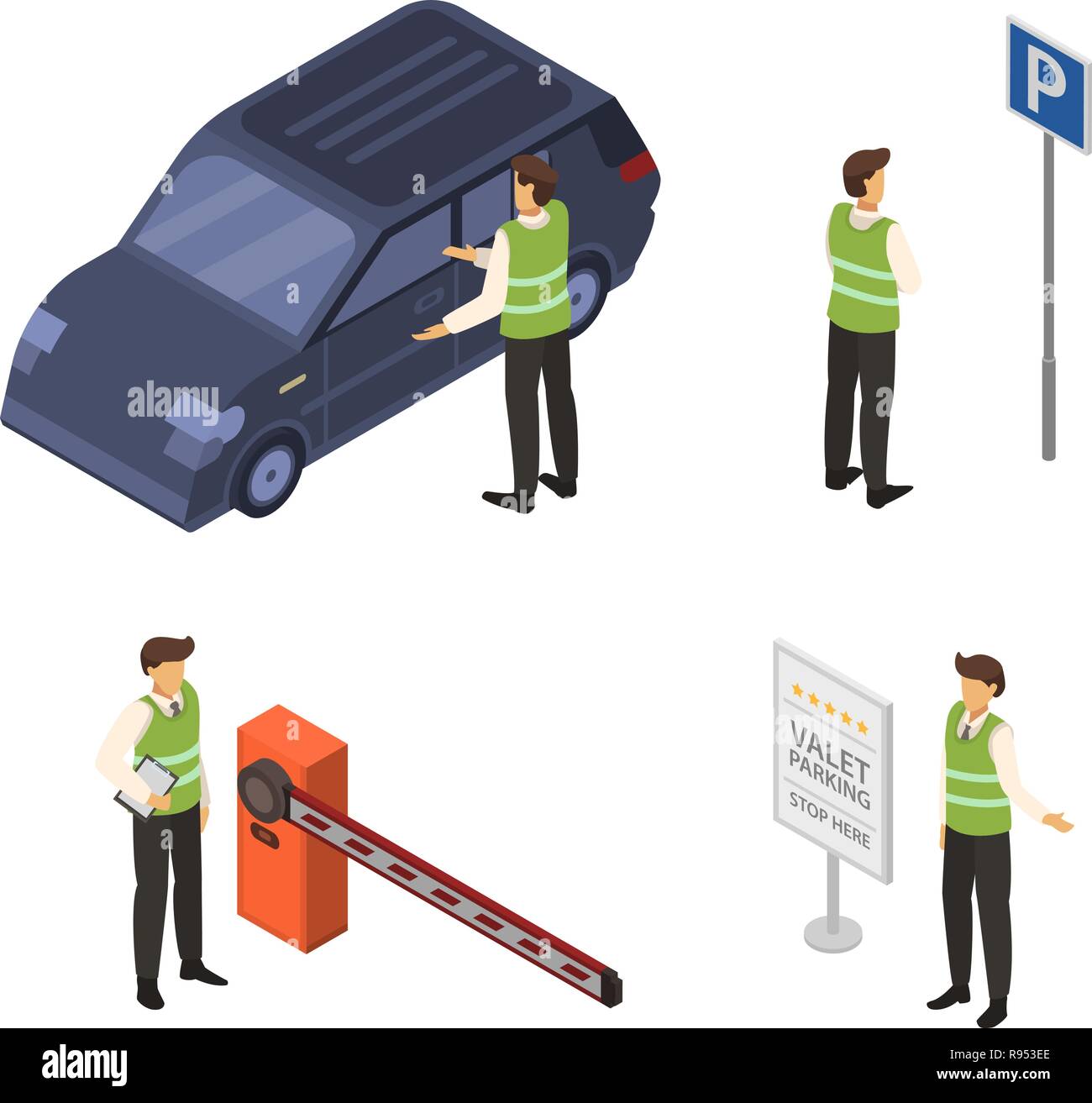 Valet driver Cut Out Stock Images & Pictures - Alamy