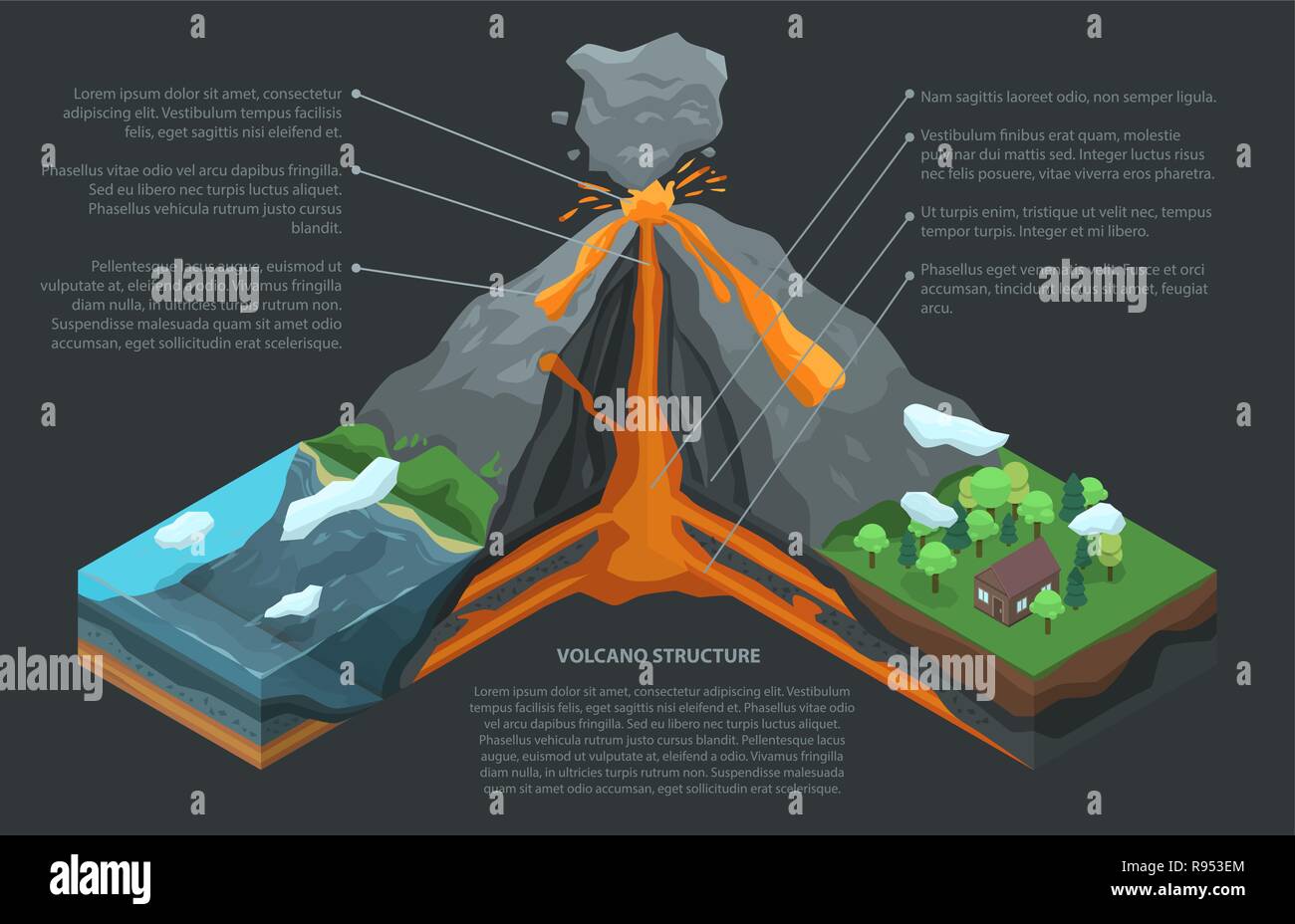 Cross section of lava flow hi-res stock photography and images - Alamy