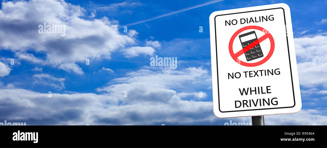 Cell phone use prohibited while driving hi-res stock photography and ...