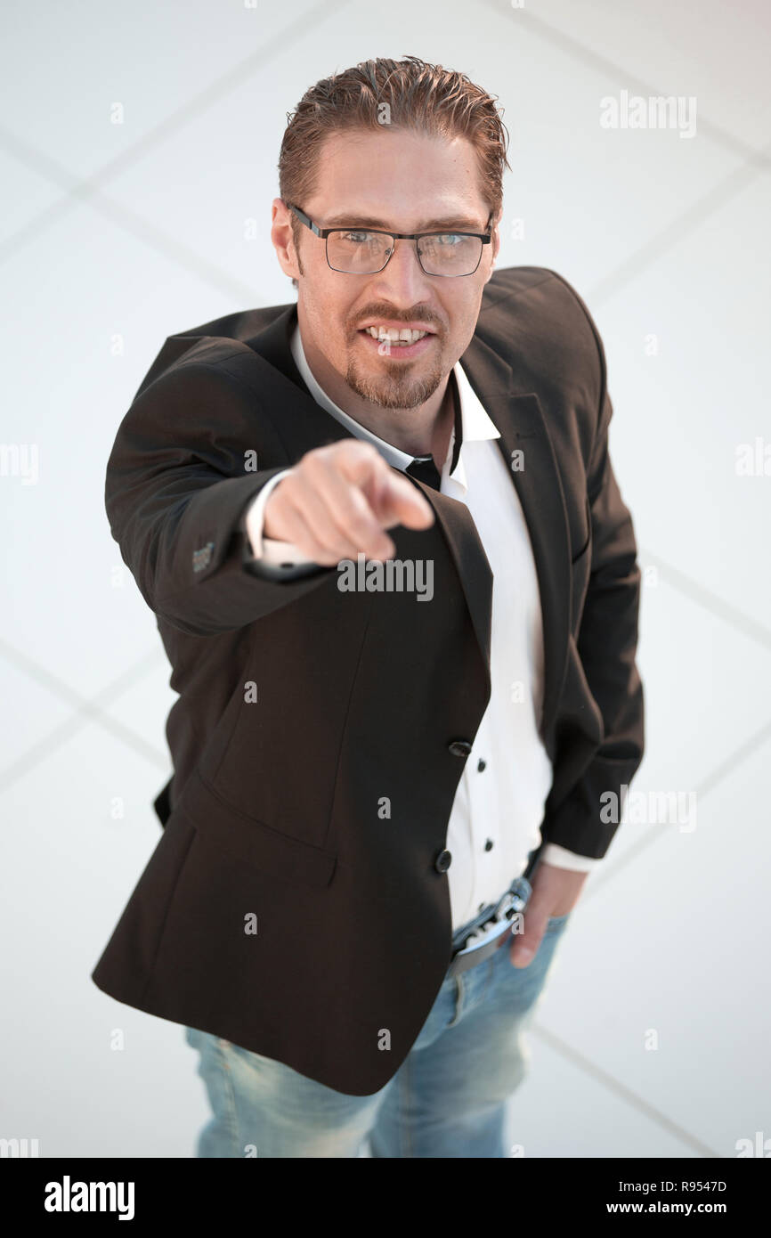 Top view businesspeople pointing hi-res stock photography and images ...