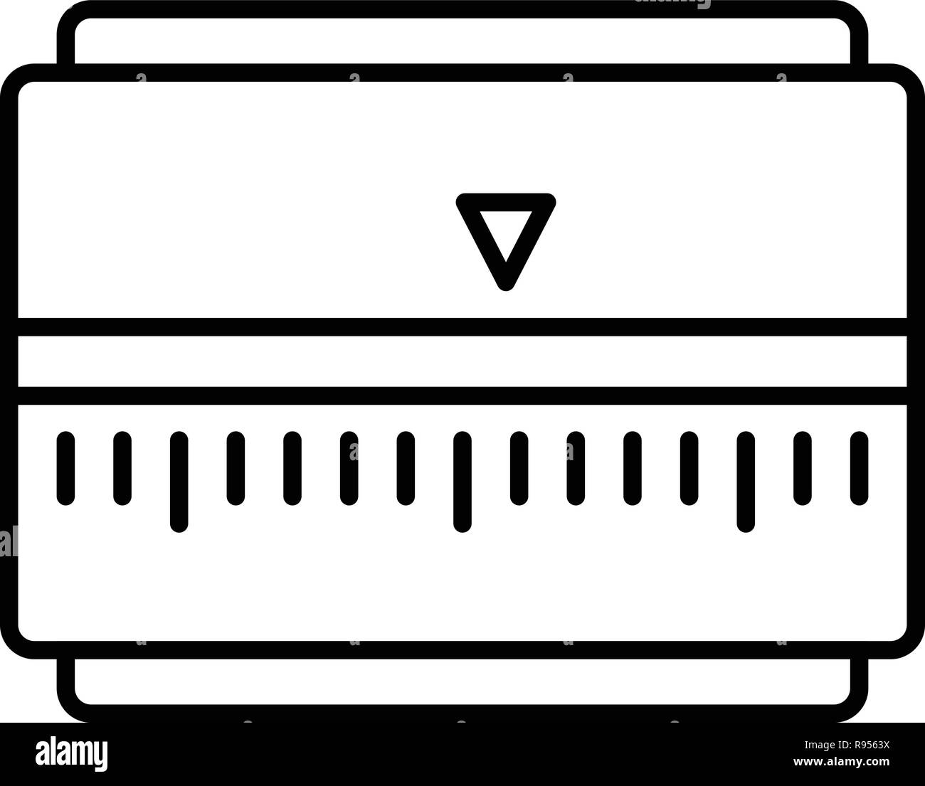 Manual Timer Icon Outline Style Stock Vector Image And Art Alamy