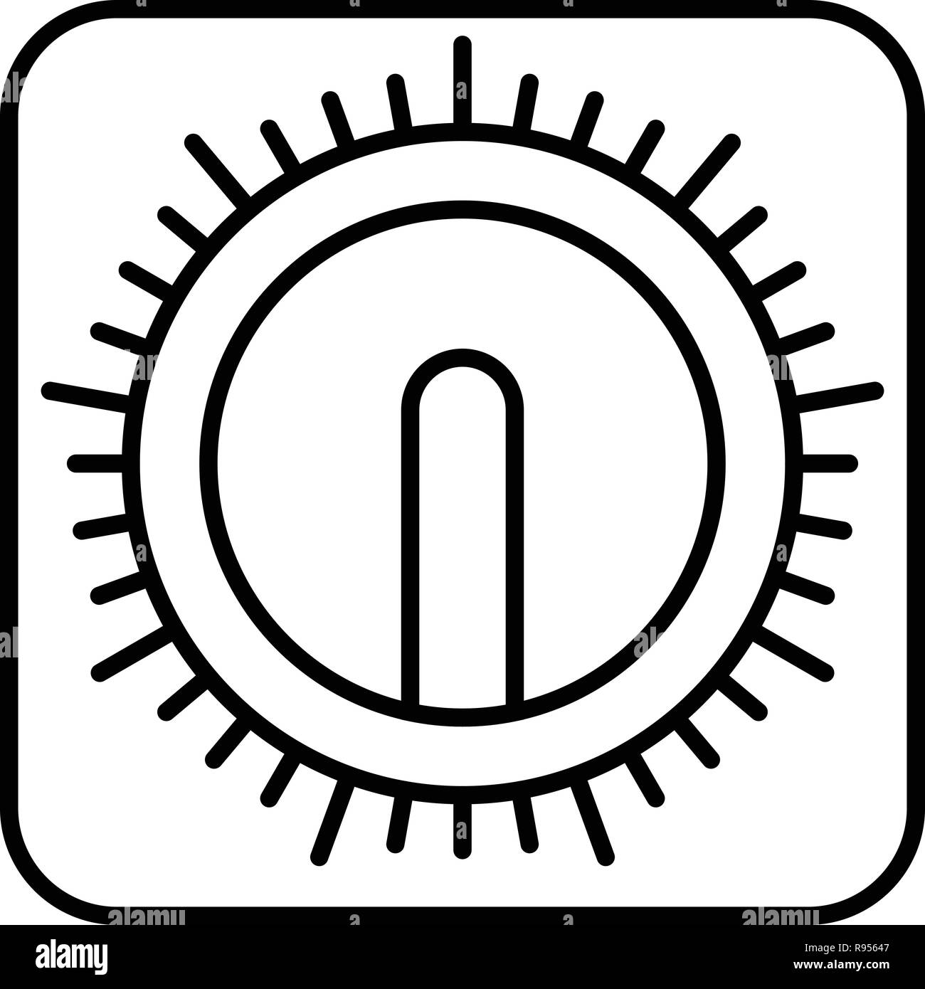 Manual retro kitchen timer icon, outline style Stock Vector Image & Art ... Manual retro kitchen timer icon, outline style Stock Vector Image & Art ...