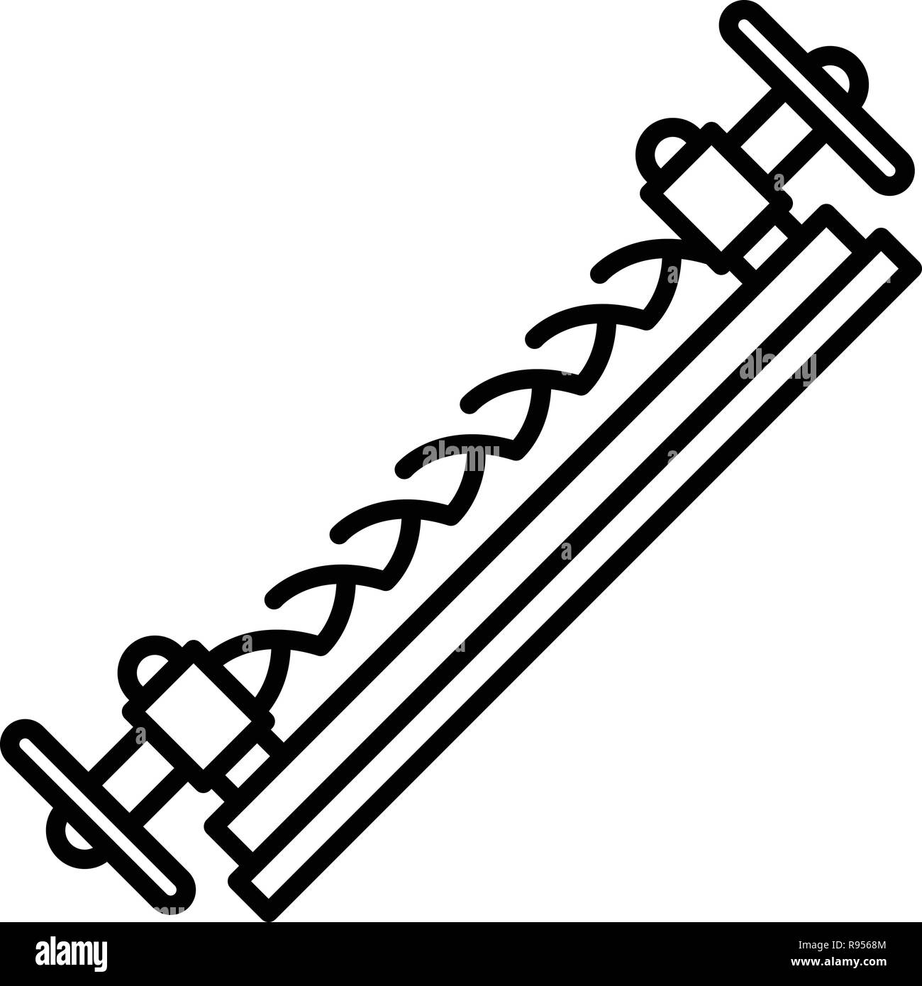 Craftsmanship line icon outline Cut Out Stock Images & Pictures - Alamy
