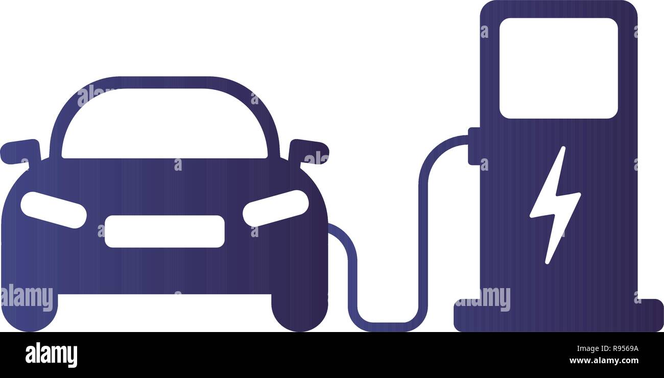 Electric card charging Stock Vector Images - Alamy