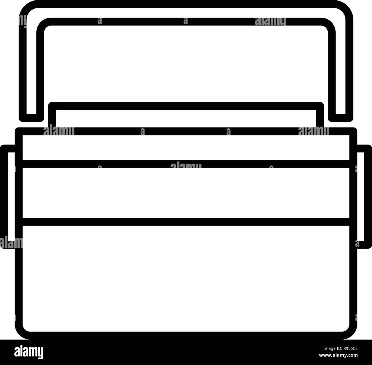 Big lunchbox icon, outline style Stock Vector Image & Art - Alamy