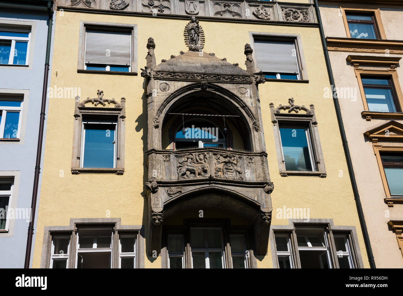 Balcony summer germany hi-res stock photography and images - Alamy