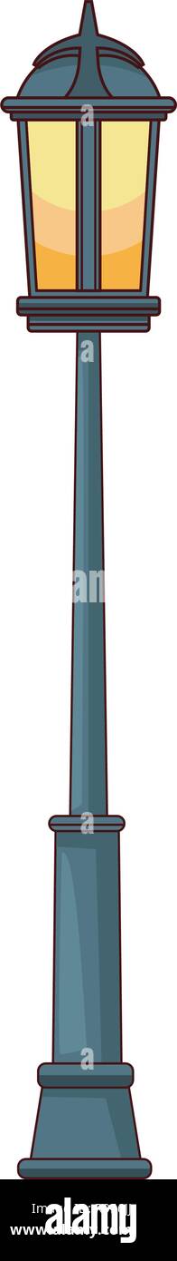 Streetlight cartoon isolated Stock Vector Image & Art - Alamy