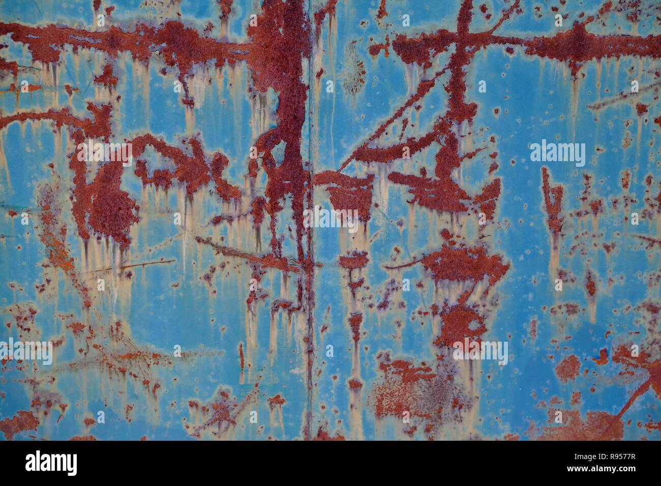 Surface rust on the metal surface Stock Photo - Alamy
