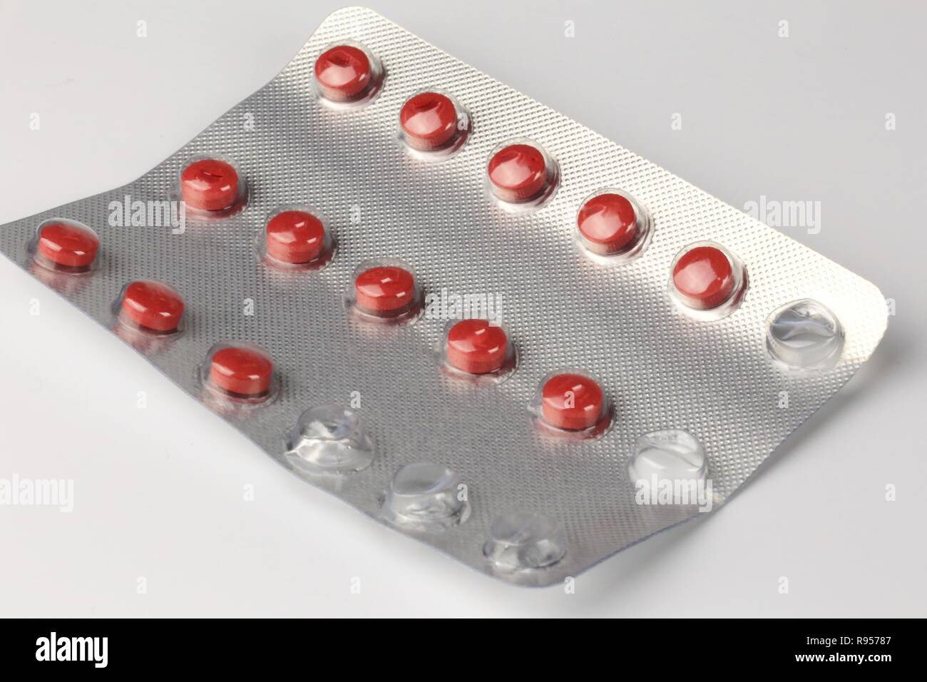 Medication in a blister pack Stock Photo - Alamy