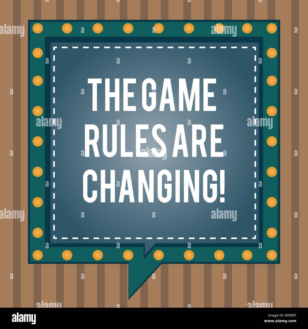 Conceptual hand writing showing The Game Rules Are Changing. Business ...