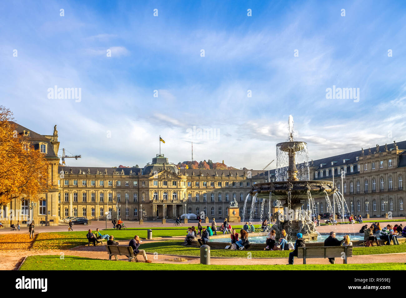 Castle Square, Stuttgart, Germany Stock Photo - Alamy