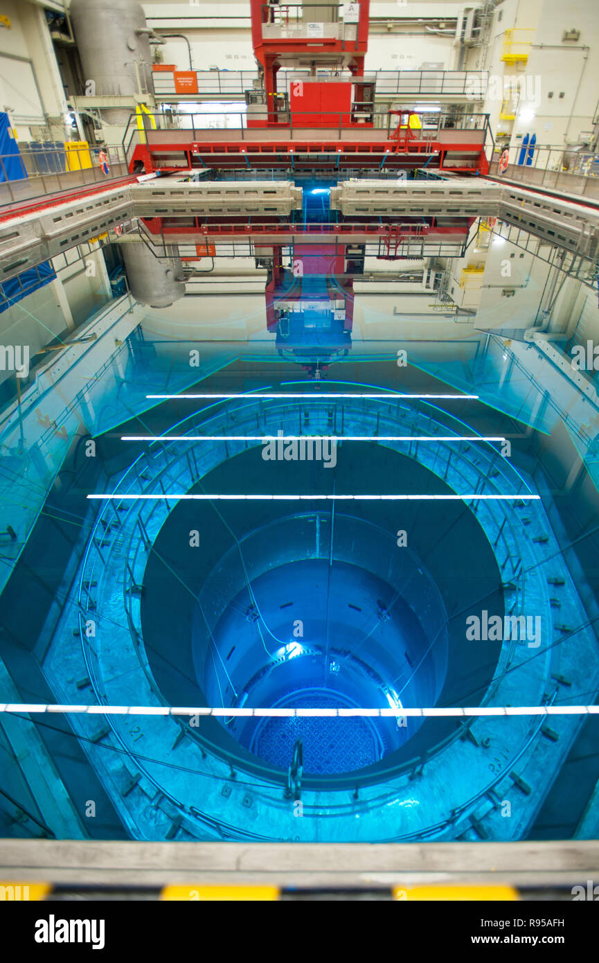 Nuclear fission reactor inside hi-res stock photography and images - Alamy