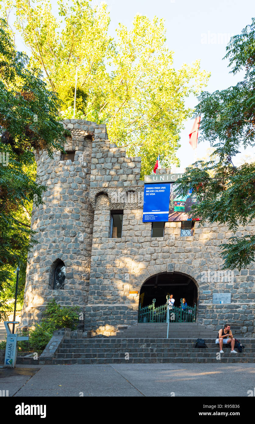 Funicular de santiago hi-res stock photography and images - Alamy