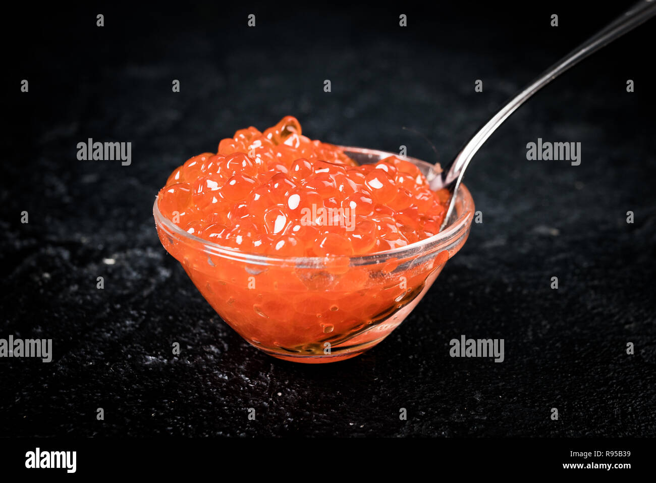 Red caviar close up. salmon caviar. Gourmet food Stock Photo - Alamy