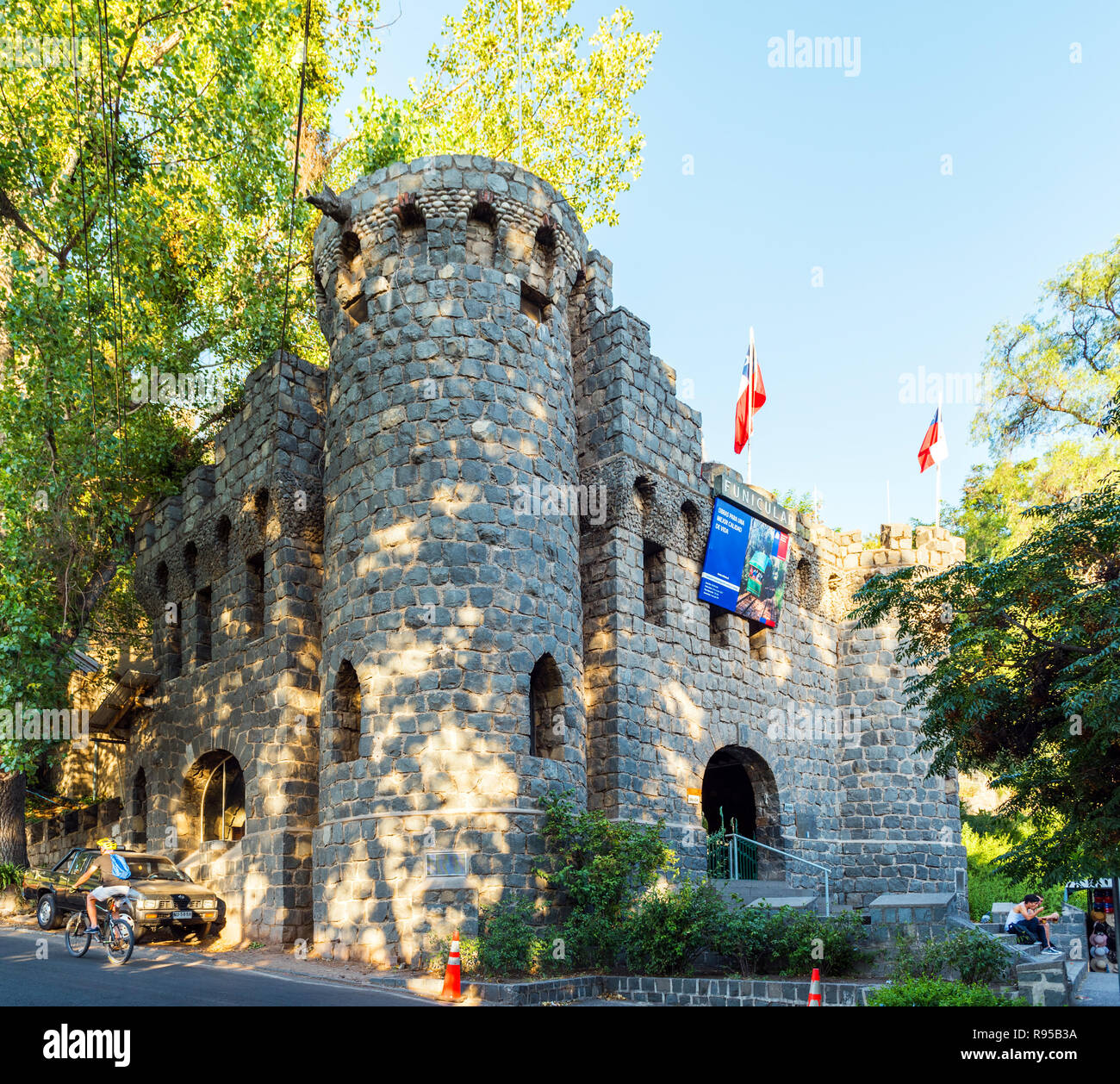 Funicular de santiago hi-res stock photography and images - Alamy