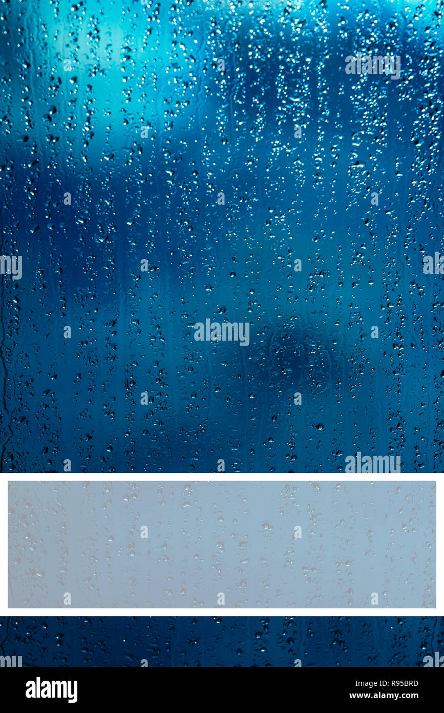 Rainy day, raindrops on the window Stock Photo - Alamy