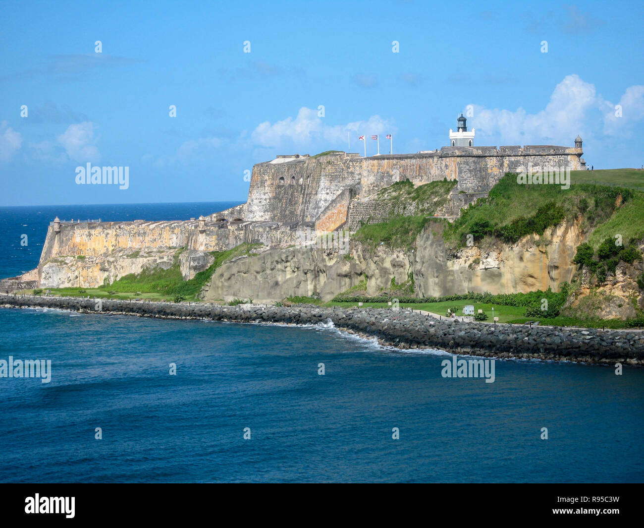 The port of San Juan Puerto Rico Stock Photo - Alamy