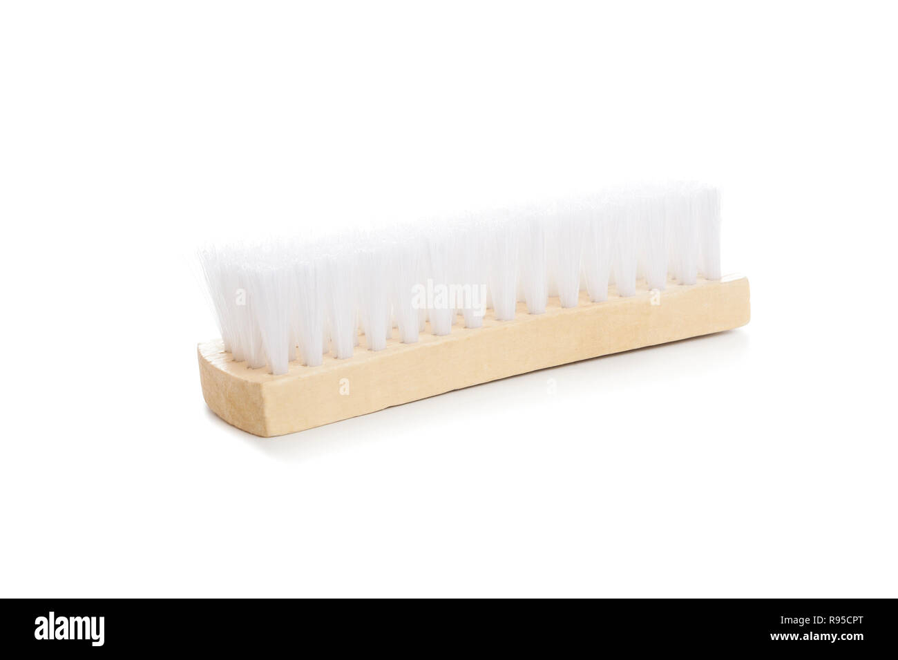 clothes cleaning brush isolated on white background Stock Photo - Alamy