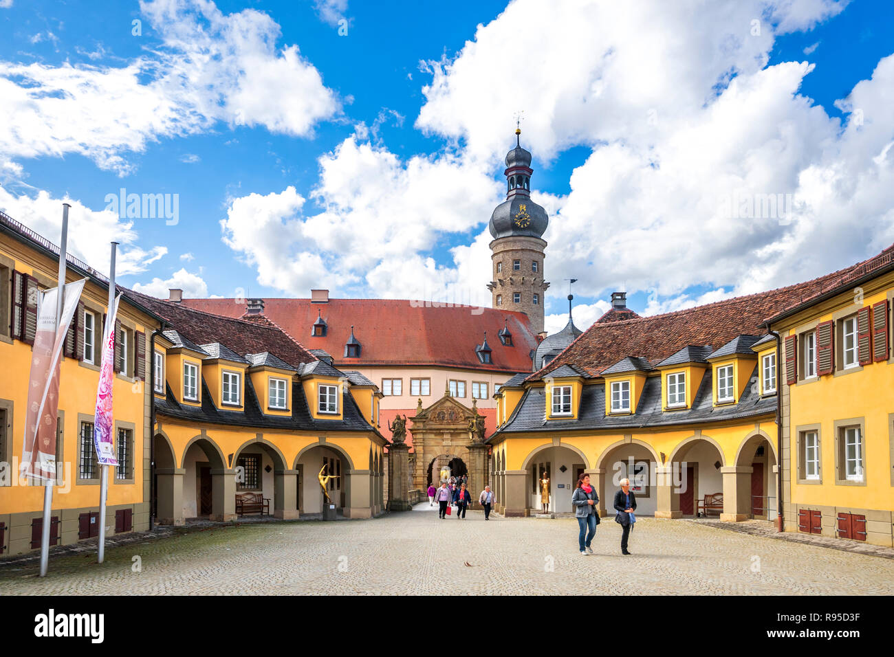 Castle, Weikersheim, Germany Stock Photo - Alamy