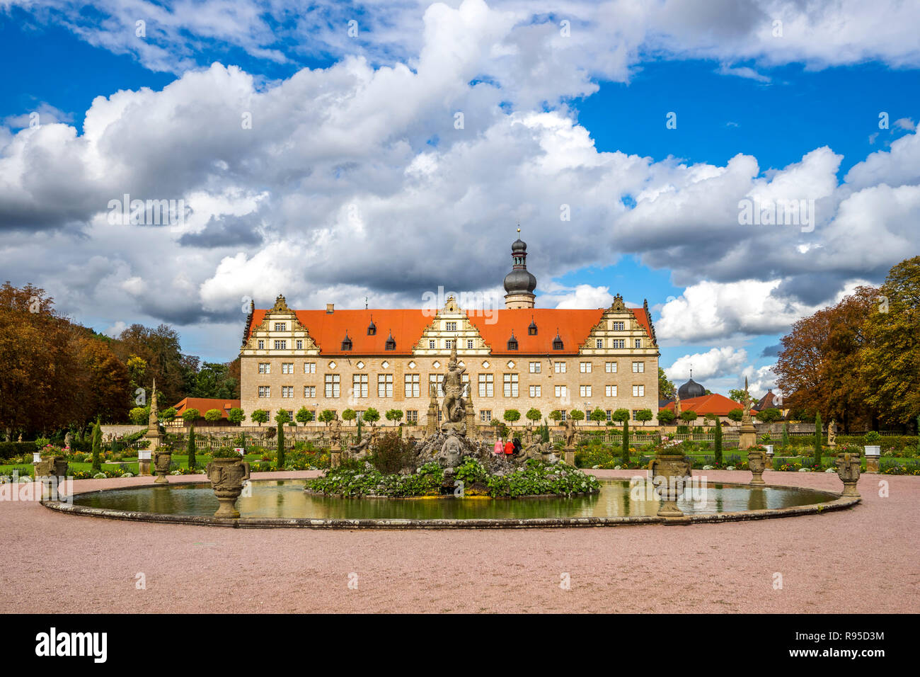Castle, Weikersheim, Germany Stock Photo - Alamy